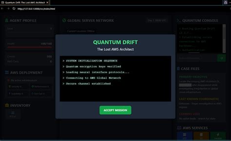Github Mikepfunk28quantum Drift The Lost Aws Architect