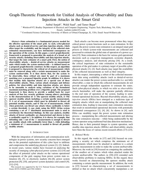 Pdf Graph Theoretic Framework For Unified Analysis Of Observability