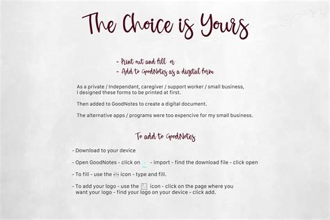 Ndis Shift Notes For Support Workers Caregivers Printable Download Etsy Australia