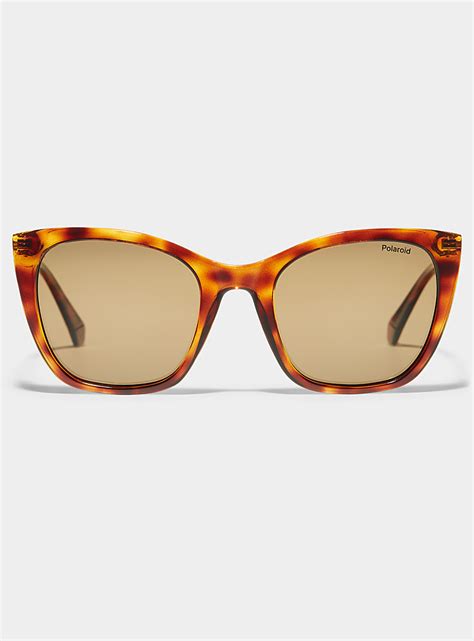 Square Cat Eye Sunglasses Polaroid Simons