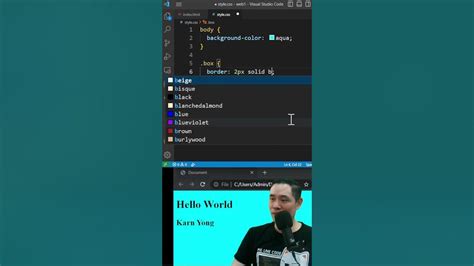 Css5 ตอนที่ 20 เรียนเขียนเว็บพื้นฐานด้วย Html Css Javascript โดย อพี่หมีไลฟ์โค้ด Youtube