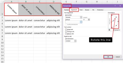 8 Ways To Rotate Text In Microsoft Excel How To Excel