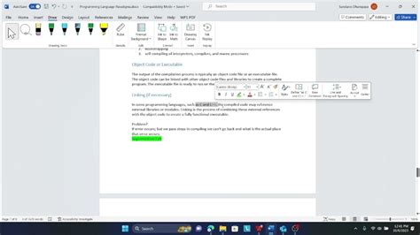 Object Code Or Executable Linker Youtube