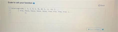 Solved Logically Indexing A Specified Number Of Elements