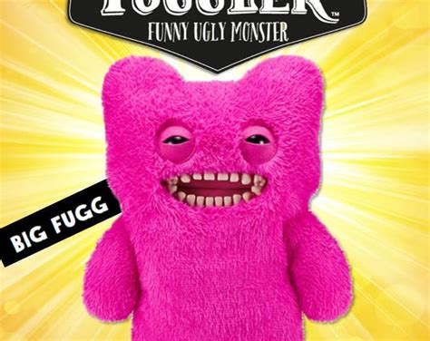Fuggler Bigg Fugg Mr Buttons Soft Toy 45cm Brand New Etsy