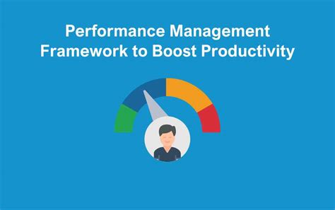 Performance Management Framework To Boost Productivity