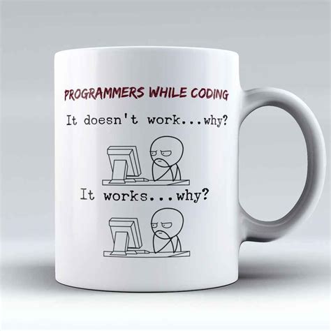 Programmers While Coding 11oz Mug Premium Mugs Of Mugdom Mugs