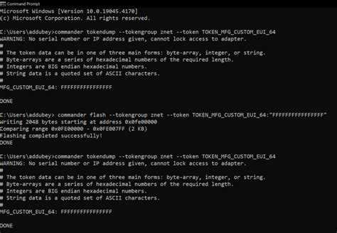 Slsetmfgtokencustomeui64data Erase User Data Before Writing Failed Slseeraseuserdata