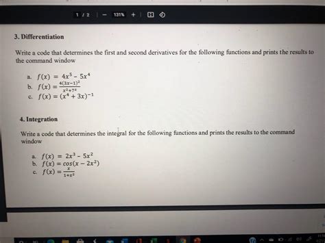 Solved Looking For Matlab Code That Solves