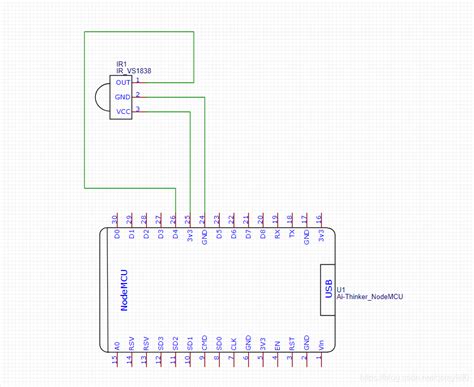Esp8266使用红外vs1838接收红外信号esp826601s 红外接收 Csdn博客