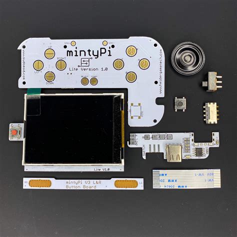 MintyPi Lite PCB Kit Helders Game Tech