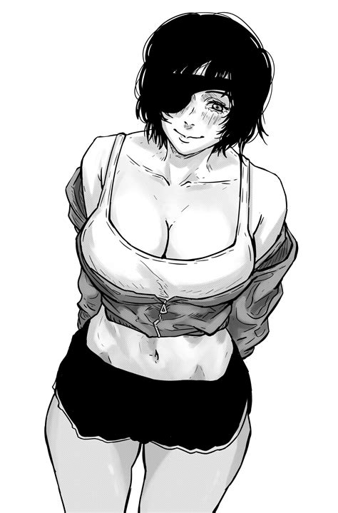 Rule 34 1girls Belly Belly Button Blush Chainsaw Man Cleavage Eye