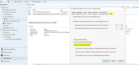 enable sccm console notification from microsoft configmgr htmd blog