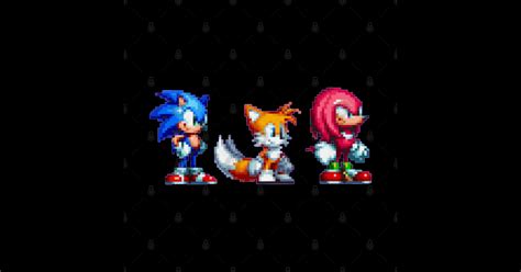 The Trinity Sonic The Hegdehog Sticker Teepublic