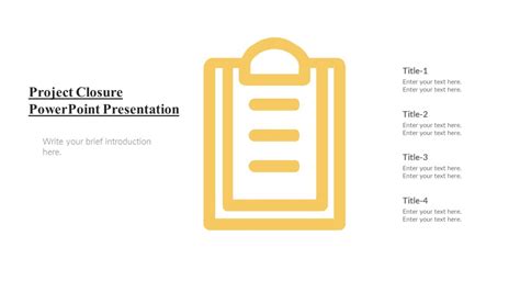 Project Closure PowerPoint Presentation PPTUniverse