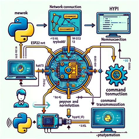 Communication Between Esp32 And Human Computer Interface Laboratory