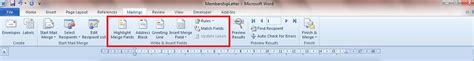 Setting Up A Mail Merge Document In Microsoft Word Va Pro Magazine