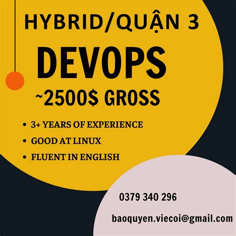 Quyen Nguyen Christina On Linkedin Devops Hcm Hybrid