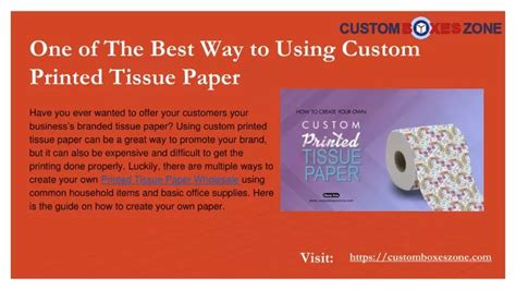 Ppt Custom Printed Tissue Paper Powerpoint Presentation Free