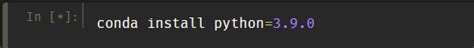 Anaconda Conda Install Python390 Has Stopped Or Is Very Slow