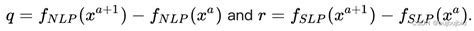 非线性规划求解方法序列线性规划sequential Linear Programming Csdn博客