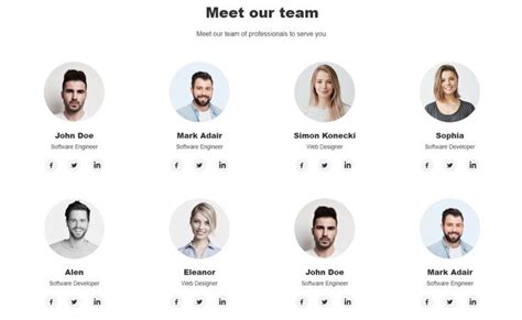 Tailwind Css Team Section Ui Readymadeui Web Design Teams Website