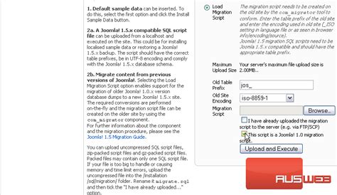 Finish Migrating Joomla 1 0 To Joomla 1 5 Web24