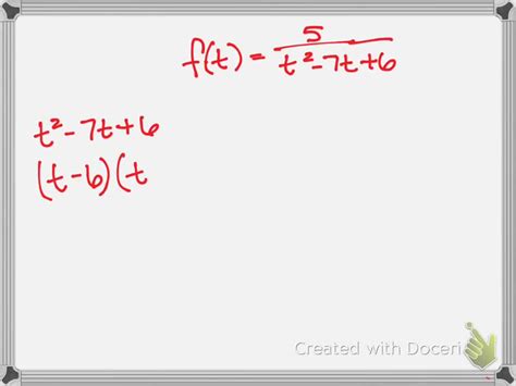 SOLVED Determine The Domain Of Each Function F T T T Numerade