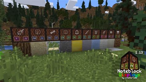 Note Block Displays D For Minecraft