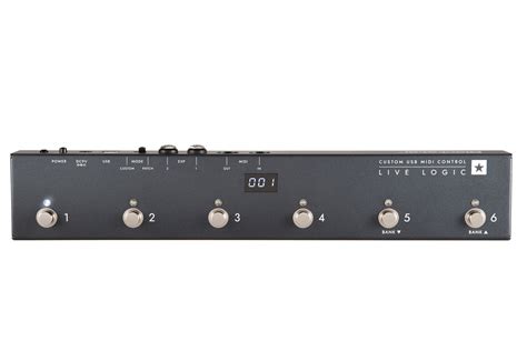 Blackstar Live Logic 6 Button Midi Foot Controller Andertons Music Co