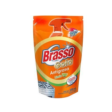 Limpiador Liquido Limon 500ml Brasso