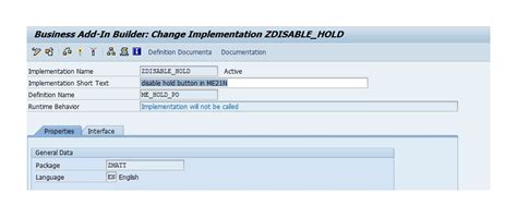 Solved Runtime Behavior In Badi Implementation Not Called Sap Community