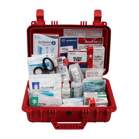 Red Rugged Class B First Aid Kit • First Aid Supplies Online
