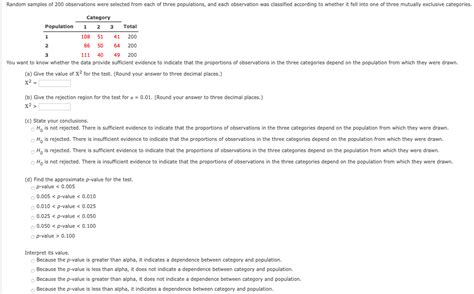 Solved A Give The Value Of X For The Test Round Your Chegg Com