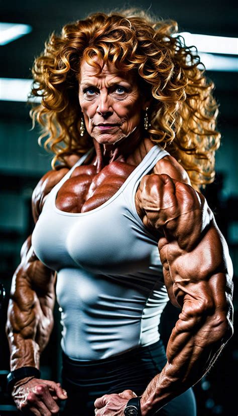 60 Year Old Ginger Woman With Curly Hair Extremely By Lemmonz On Deviantart