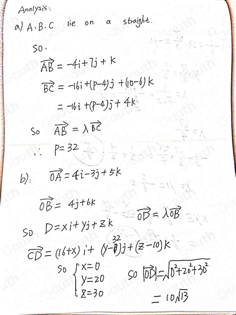 Solved Relative To A Fixed Origin O The Point A Has Position