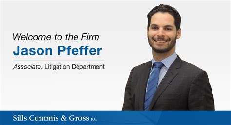 Welcome Sills Cummis And Gross P C
