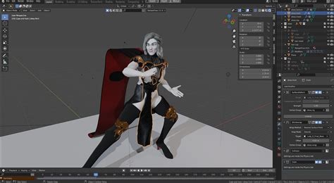 Cloth Physics Issue While Posing Particles And Physics Simulations Blender Artists Community