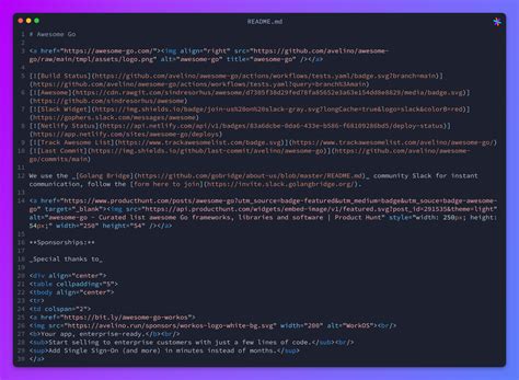 README Md Avelino Awesome Go Sourcegraph