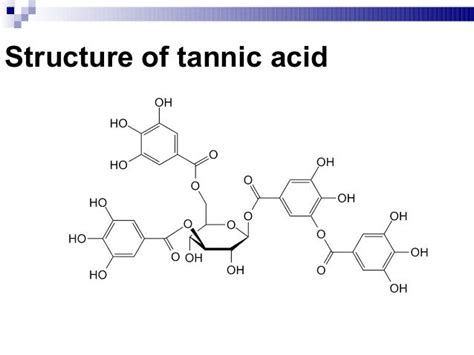 Tannins