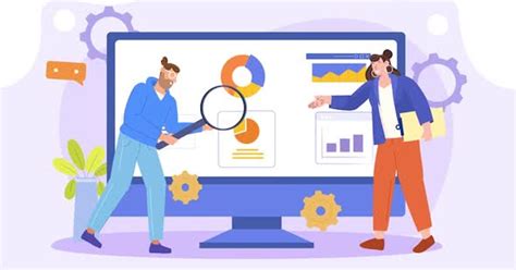 Analytical Team Department Vector Art Animation Scene Elements Motion