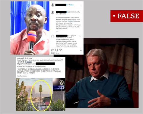 Coronavirus 5g And Microchip Conspiracies Around The World Bbc News