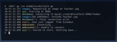 Github Azerlogger Minimalistic Logging Library For Go