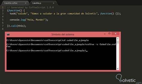Usando Cake En Coffeescript Solvetic