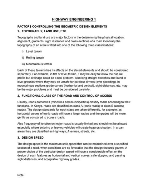 highway vertical alignment ppt