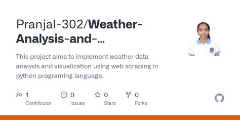 github pranjal 302 weather analysis and visualization this project