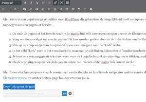 Mailto Link Maken WordPress Wat Is Het Hoe Stel Je Het In