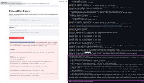 error mon exceptions webdriverexception although app