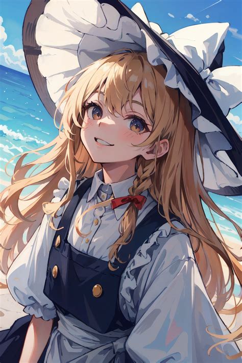 Kirisame Marisa Touhou Generated By Aliceaiart Using Alicemix Aibooru