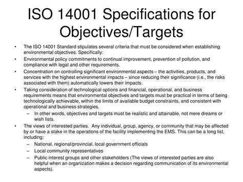 Ppt Iso 14001 V 2004 Environmental Management Systems Powerpoint Presentation Id 299127